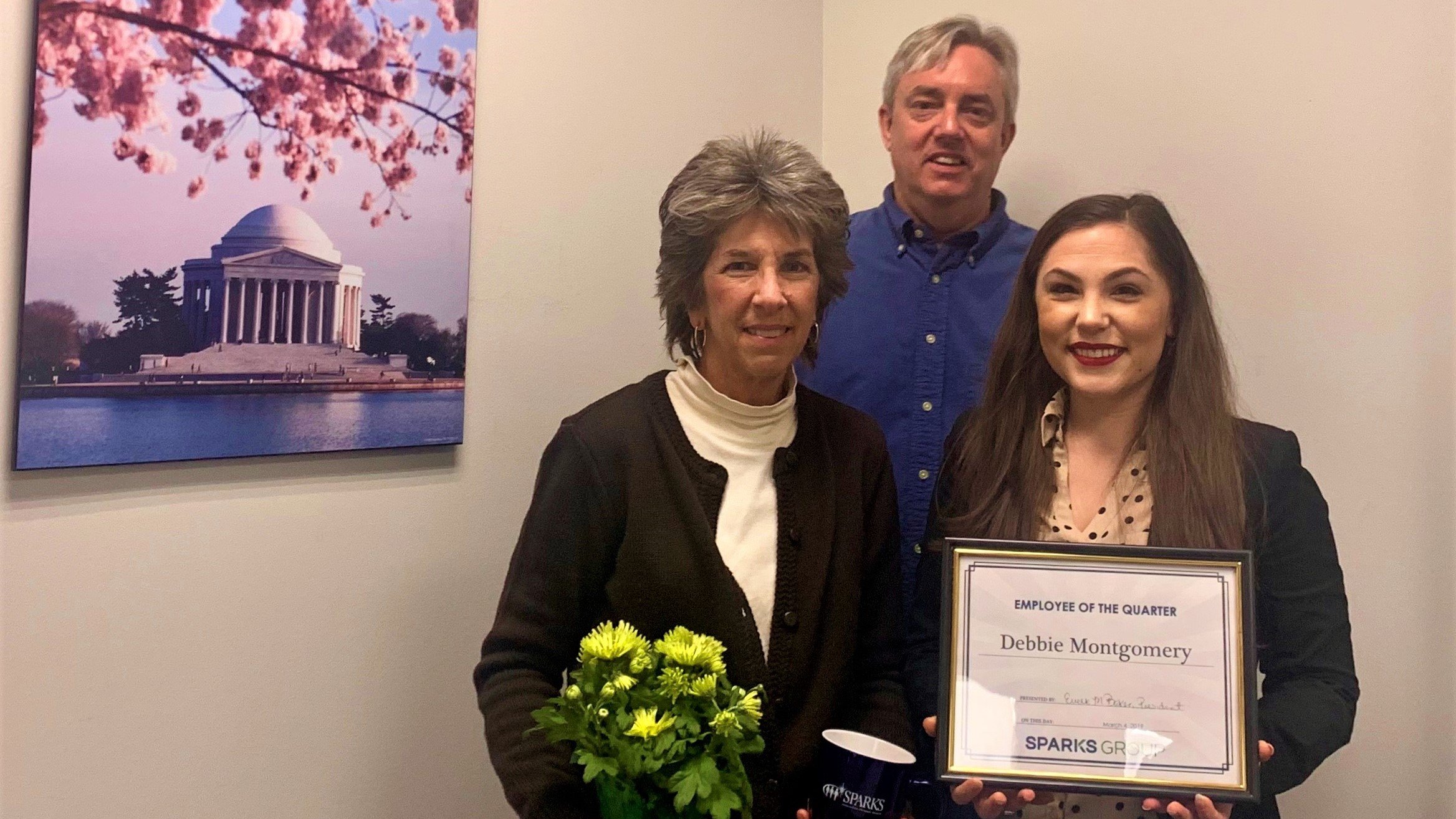 Announcing Sparks Group’s Q1 2019 Employee of the Quarter - Debbie ...
